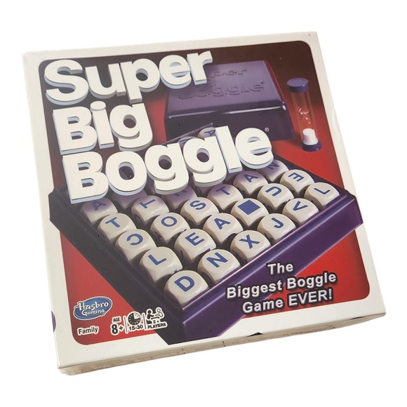 Hasbro Gaming | Games | Super Big Boggle The Biggest Boggle Game Ever ...